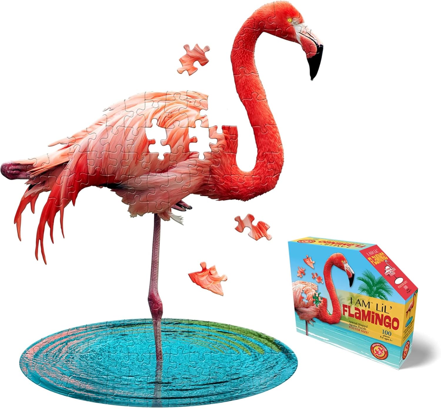 I Am Lil' Flamingo, 100 Piece Puzzle – Houston Museum of Natural Science