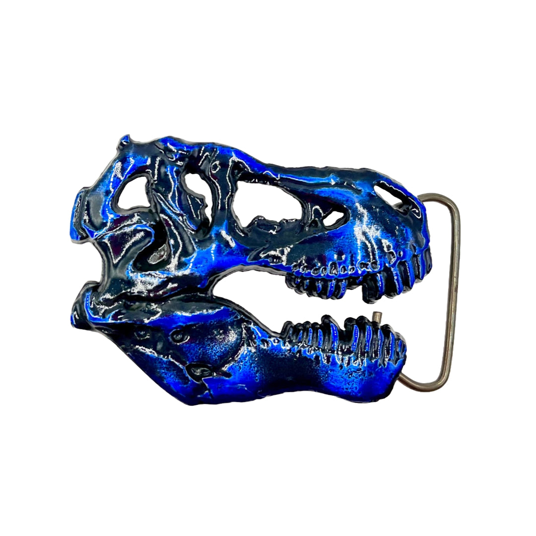 Dinosaur T.rex Skull Belt Buckle – Houston Museum of Natural Science