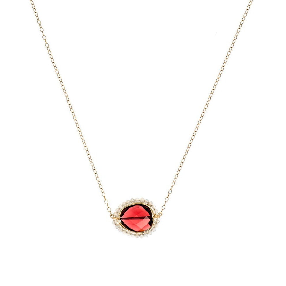 Garnet Signature Necklace – Houston Museum of Natural Science