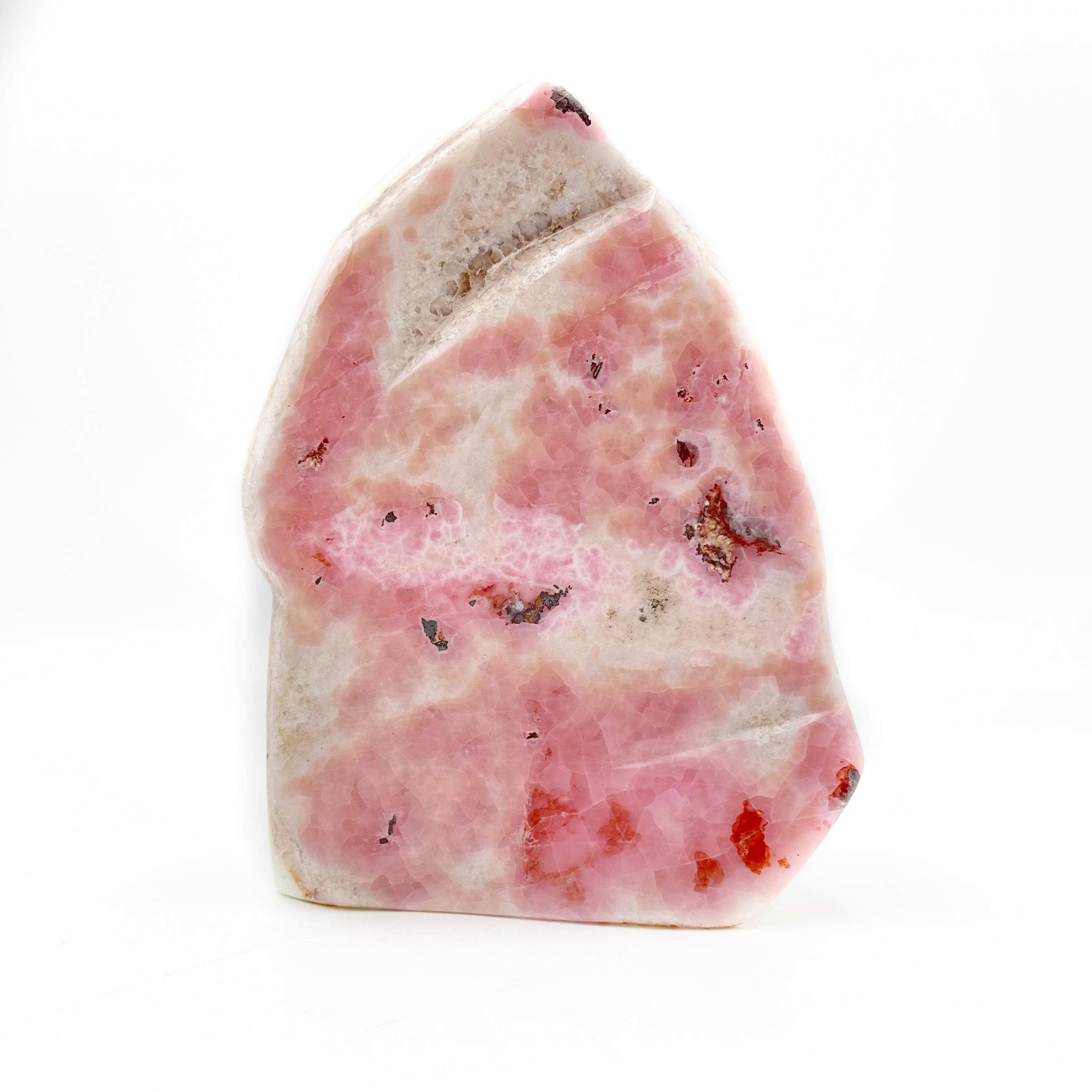 Pink Aragonite, Pakistan – Houston Museum of Natural Science